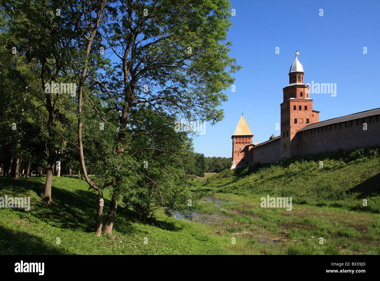 ancient brick fortress Stock Photo - Alamy