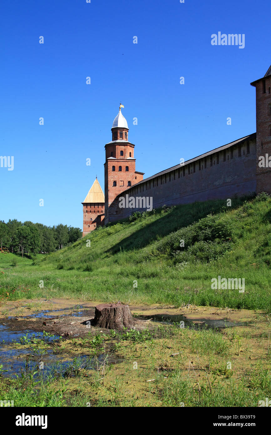 aging brick fortress Stock Photo - Alamy