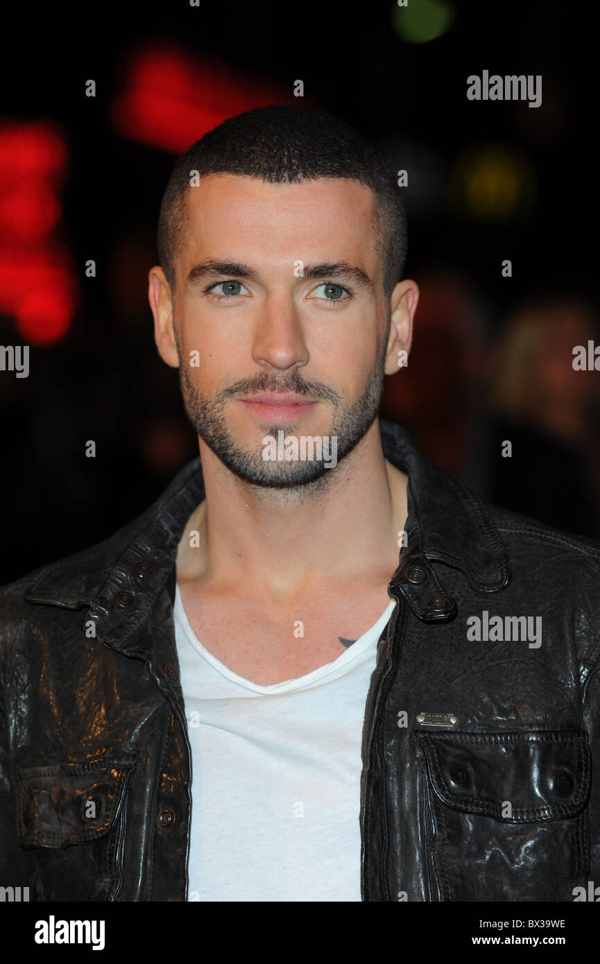 SHAYNE WARD TRON LEGACY FILM PREMIERE LEICESTER SQUARE LONDON ENGLAND ...