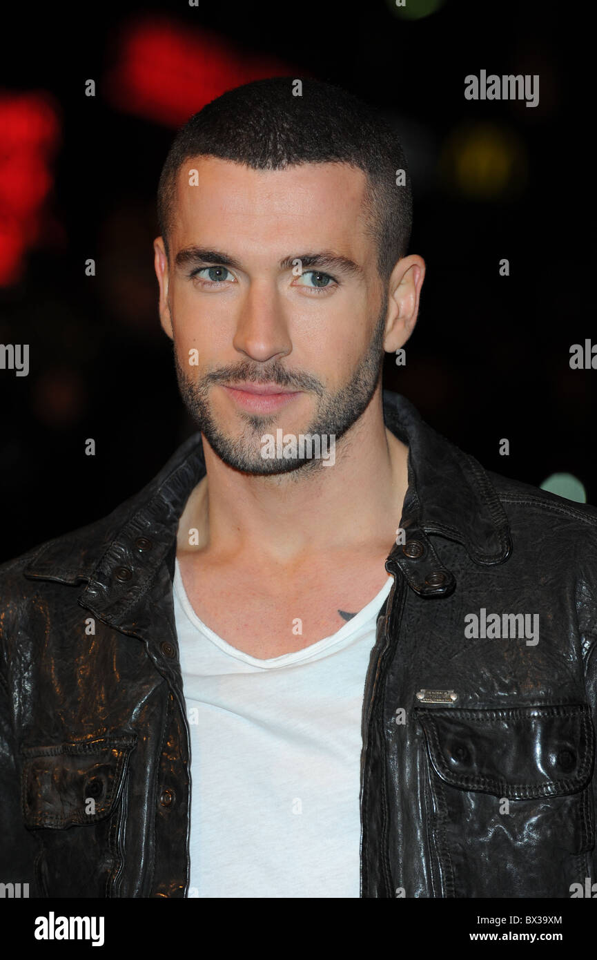SHAYNE WARD TRON LEGACY FILM PREMIERE LEICESTER SQUARE LONDON ENGLAND ...