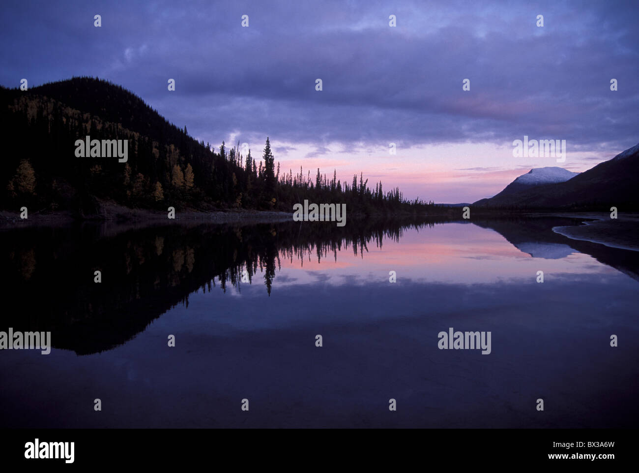 Sunset Alatna River autumn Brooks Range Gates of the Arctic national ...
