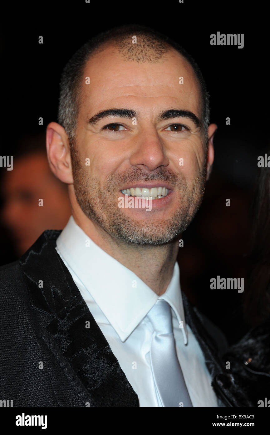 DANIEL SIMON TRON LEGACY FILM PREMIERE LEICESTER SQUARE LONDON ENGLAND ...