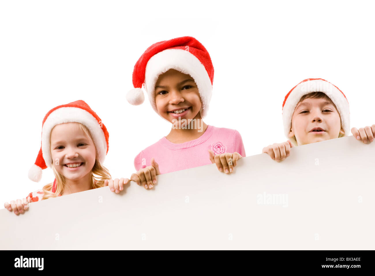Happy boy girl in caps hi-res stock photography and images - Alamy