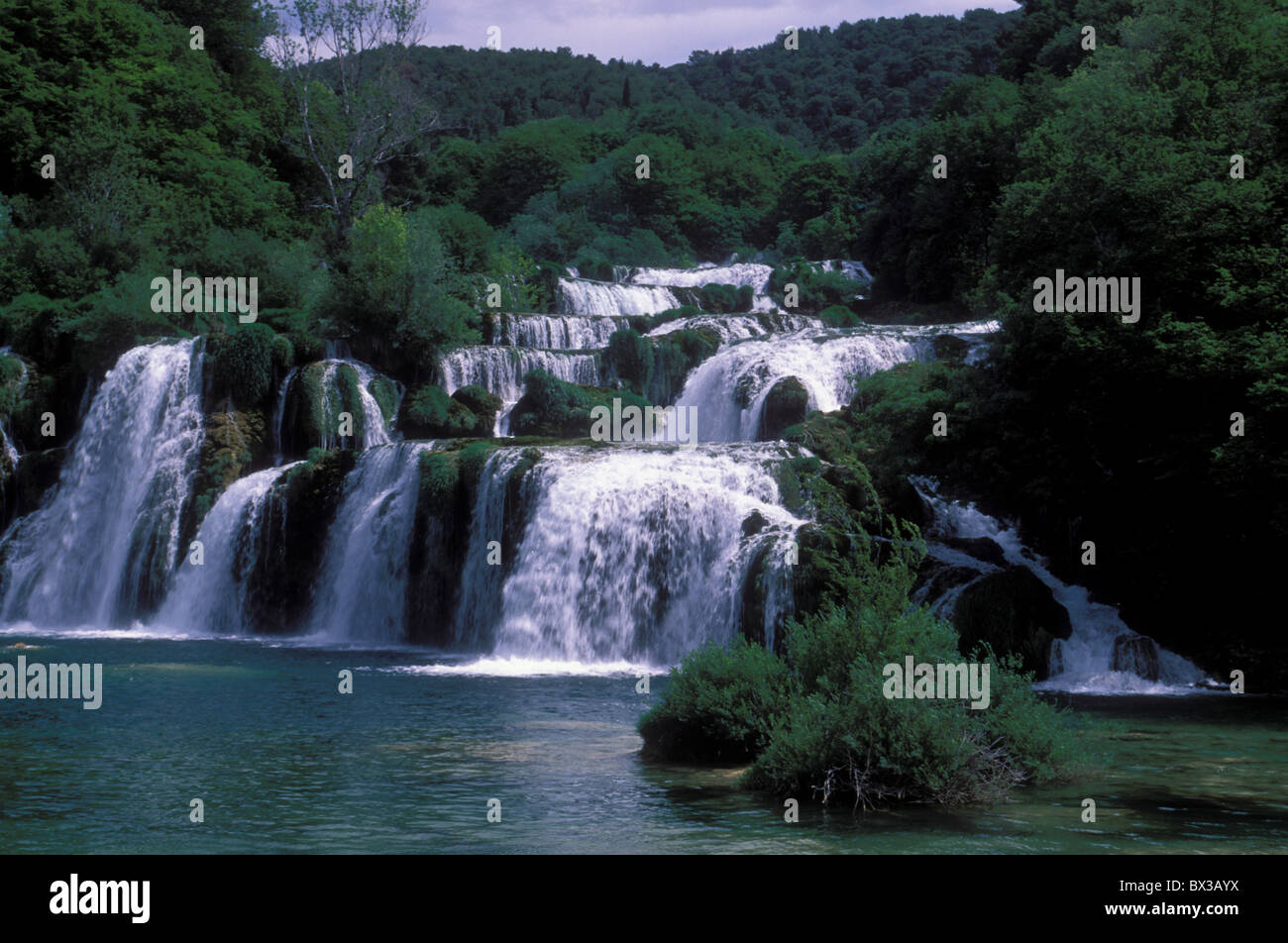 Waterfalls Cascades Plitvice Lakes Plitvicka Jezera national park ...