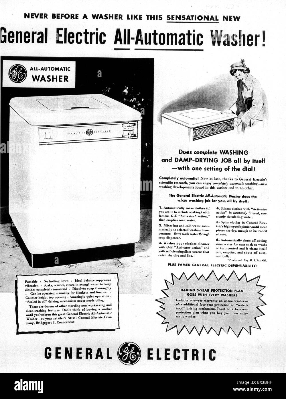 General electric advert hi-res stock photography and images - Alamy