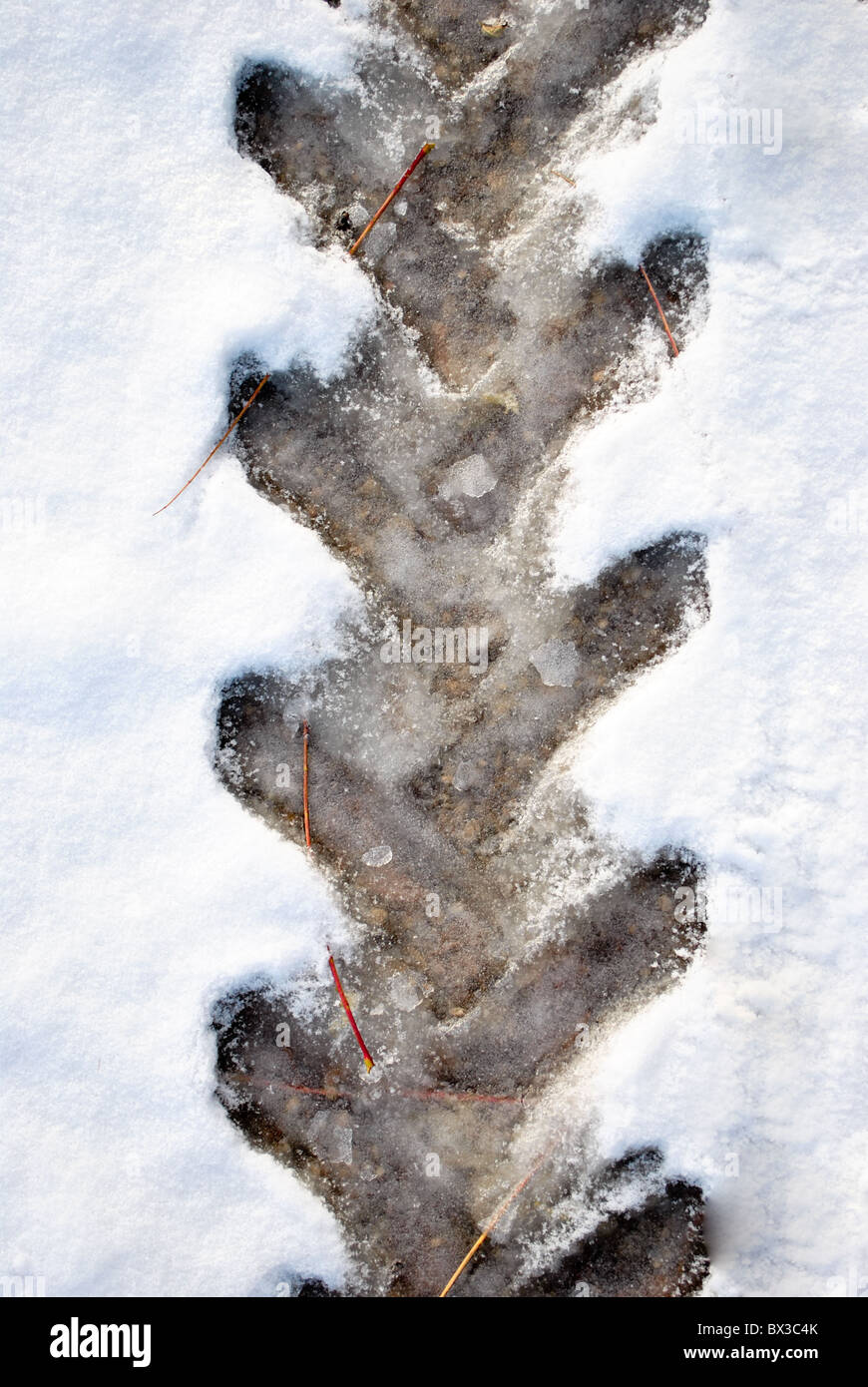 Footprint tractor hi-res stock photography and images - Alamy