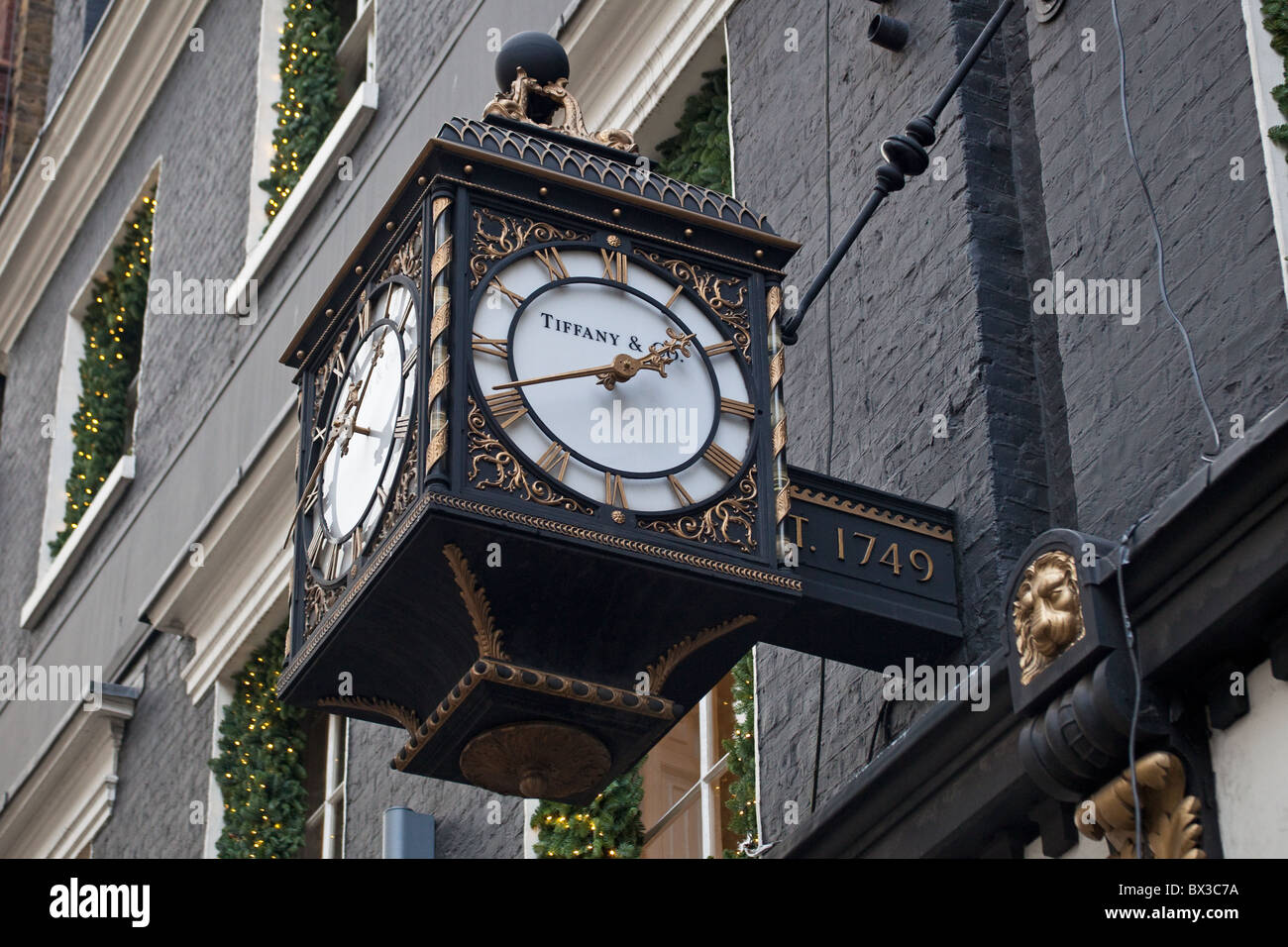 Tiffany clock mayfair hi-res stock photography and images - Alamy