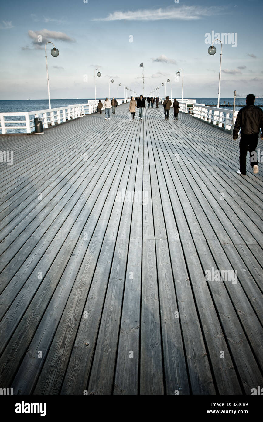 Sopot pier water hi-res stock photography and images - Alamy