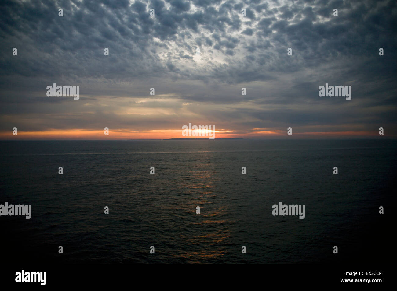 dramatic sky as the sun sets Stock Photo - Alamy