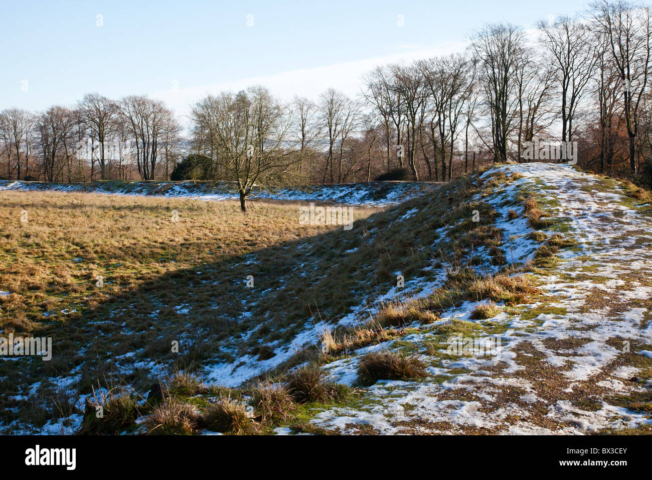 Danebury Iron Age Hill Fort Stock Photos & Danebury Iron Age Hill Fort ...
