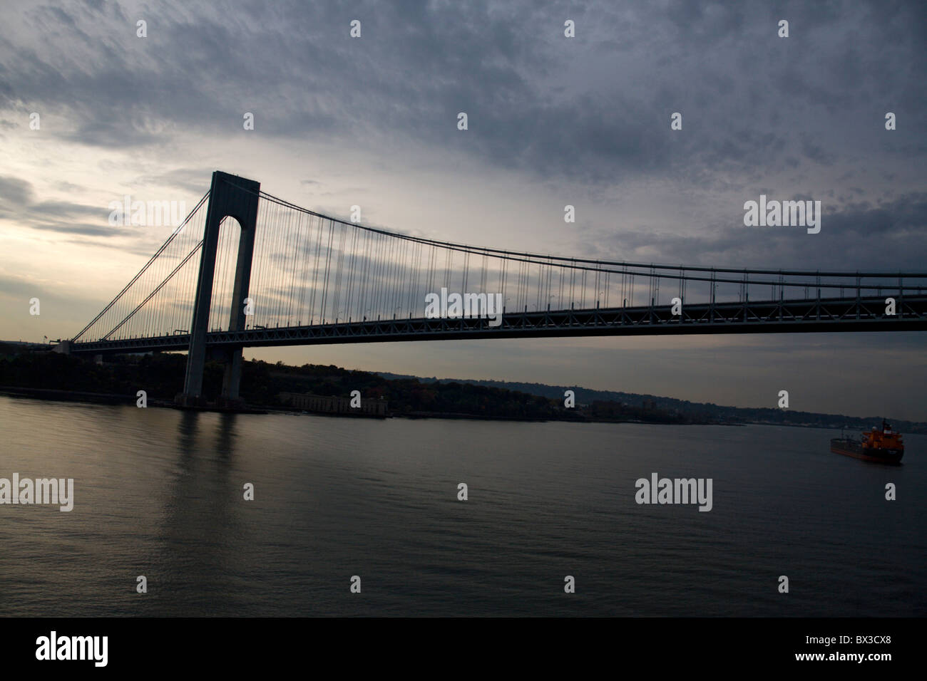 Verrazano Narrows Bridge Stock Photo - Alamy