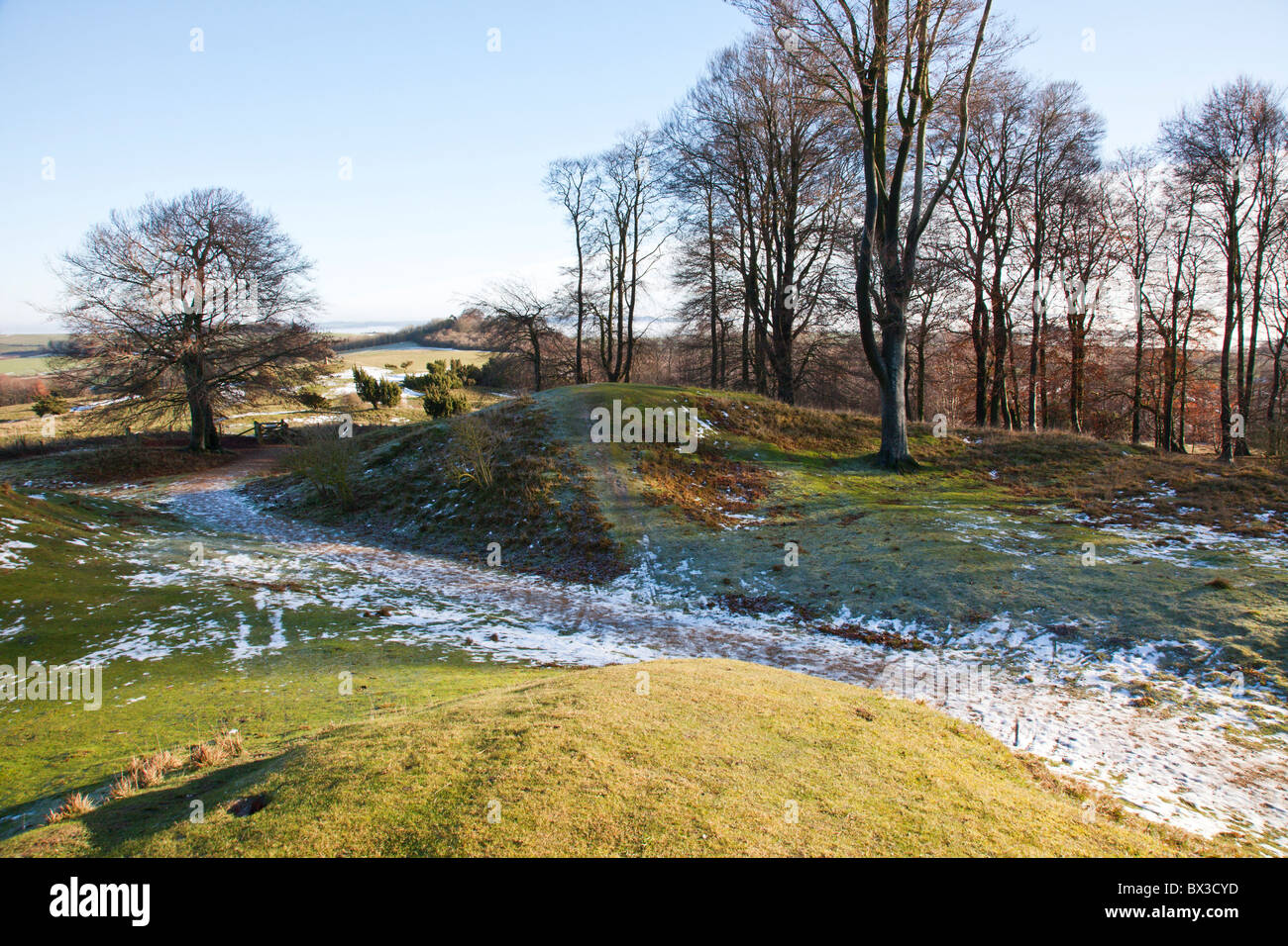 Danebury hill hampshire hi-res stock photography and images - Alamy