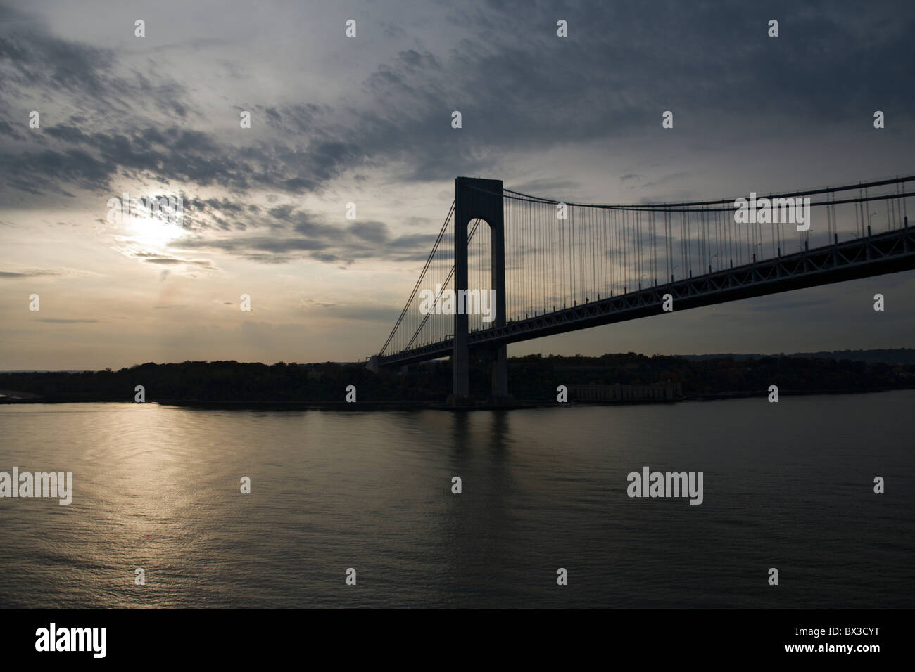 Verrazano Narrows Bridge Stock Photo - Alamy