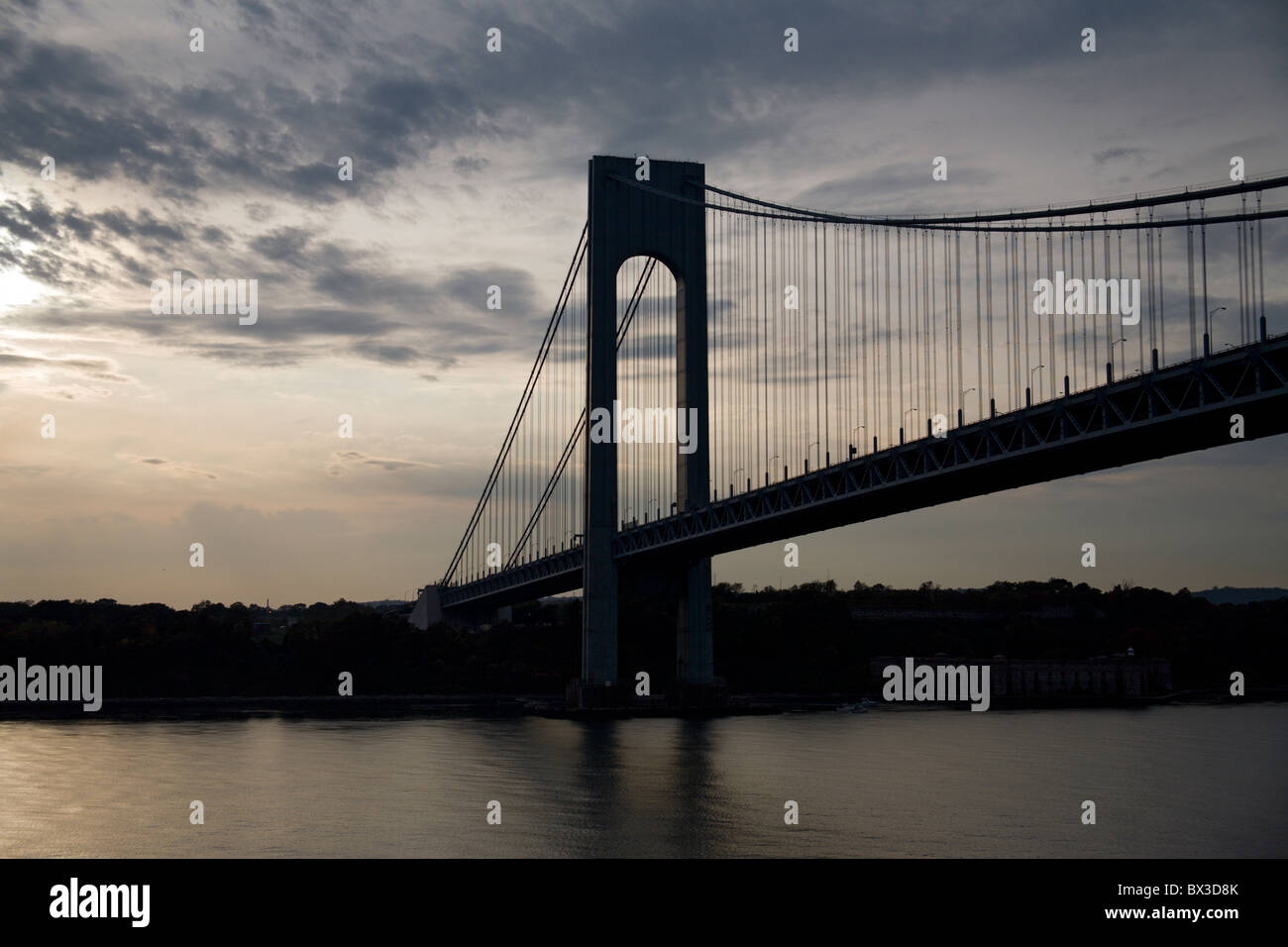 Verrazano Narrows Bridge Stock Photo - Alamy