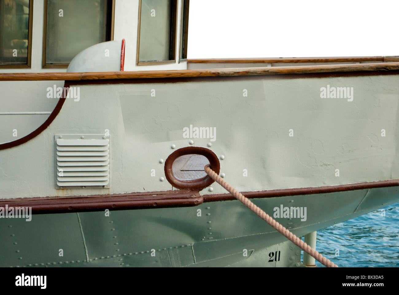 Ferry boat river rope hi-res stock photography and images - Alamy