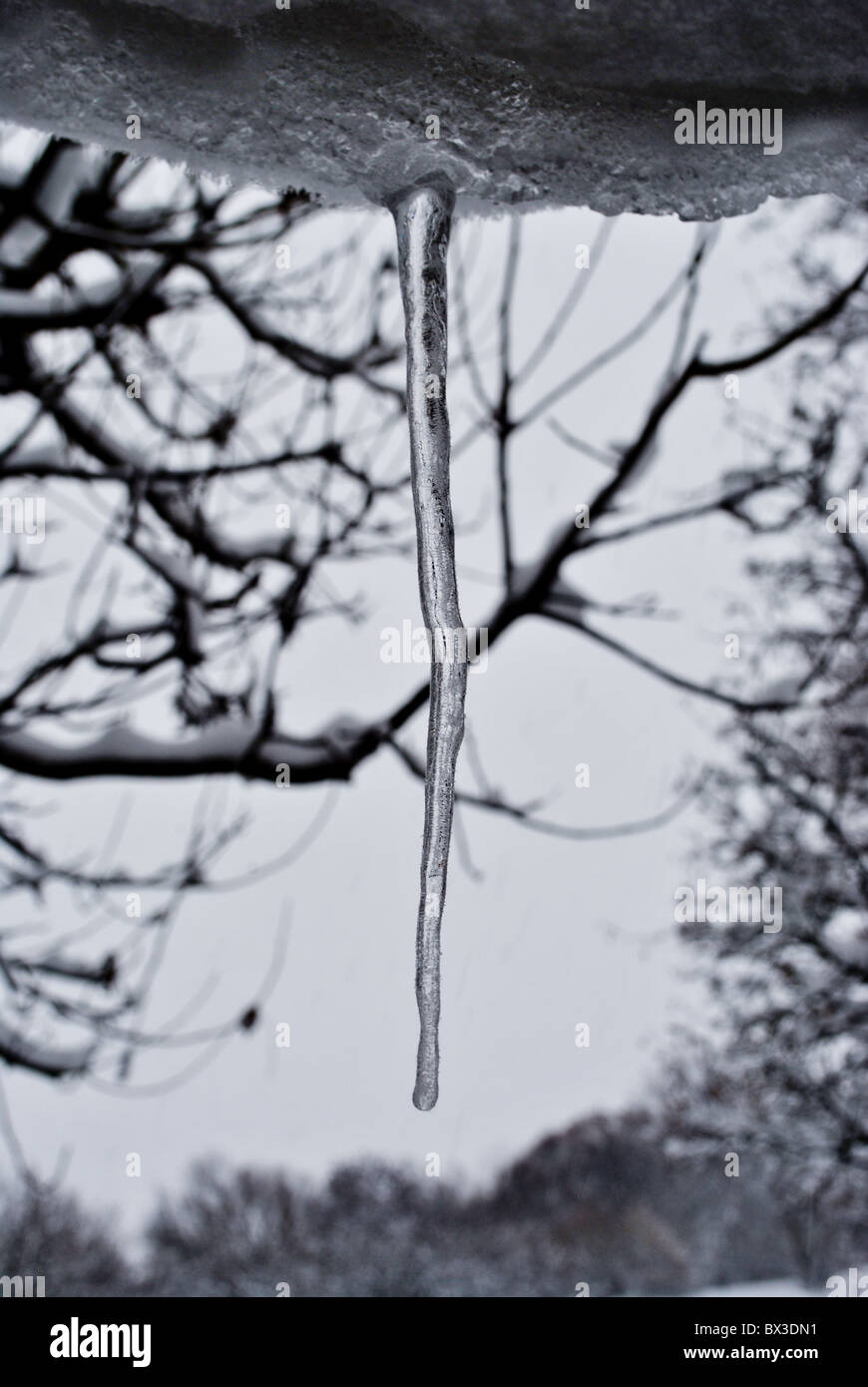 icicles cold winter in the Alps Stock Photo - Alamy