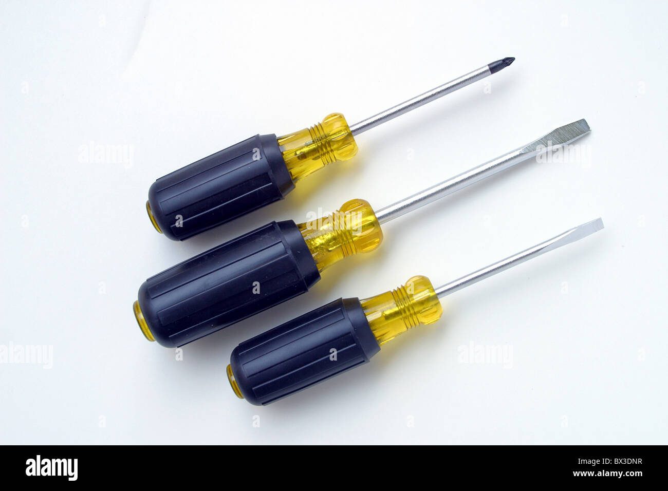 tools screwdriver rubber handle studio Stock Photo - Alamy