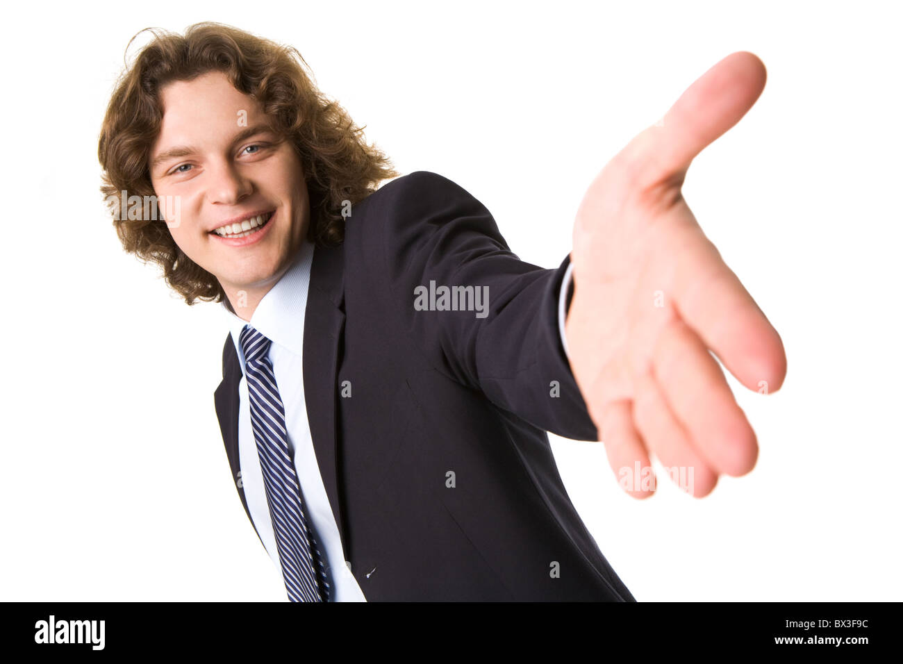 Extending hand to hi-res stock photography and images - Alamy
