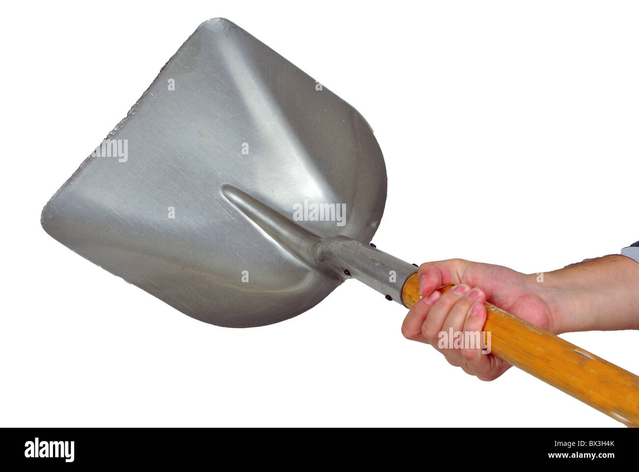 Aluminium shovel hi-res stock photography and images - Alamy