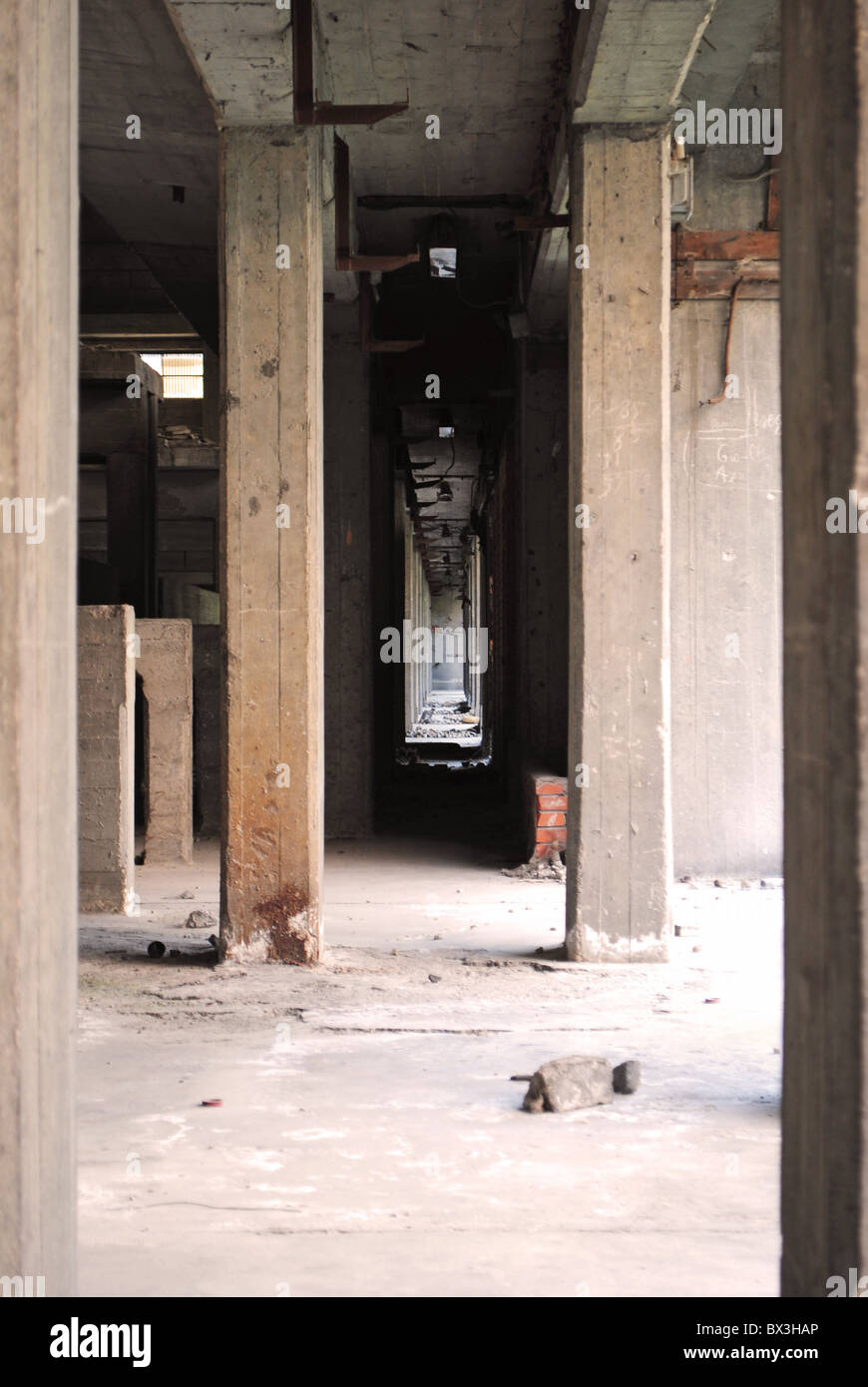 industrial archeology old abandoned factory Stock Photo - Alamy