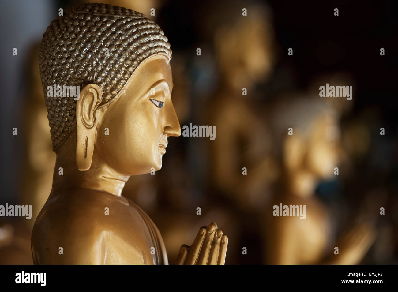 Statue In Doi Kham Buddhist Temple; Chiang Mai, Thailand Stock Photo ...