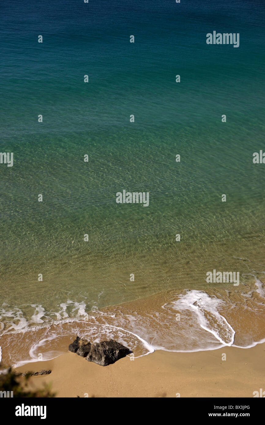 Makris gialos beach in Kefalonia island Stock Photo - Alamy
