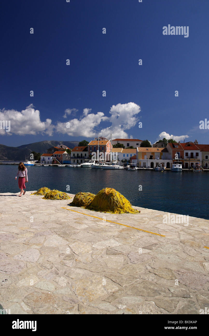 Fiscardo coastal village in Cephalonia Stock Photo - Alamy