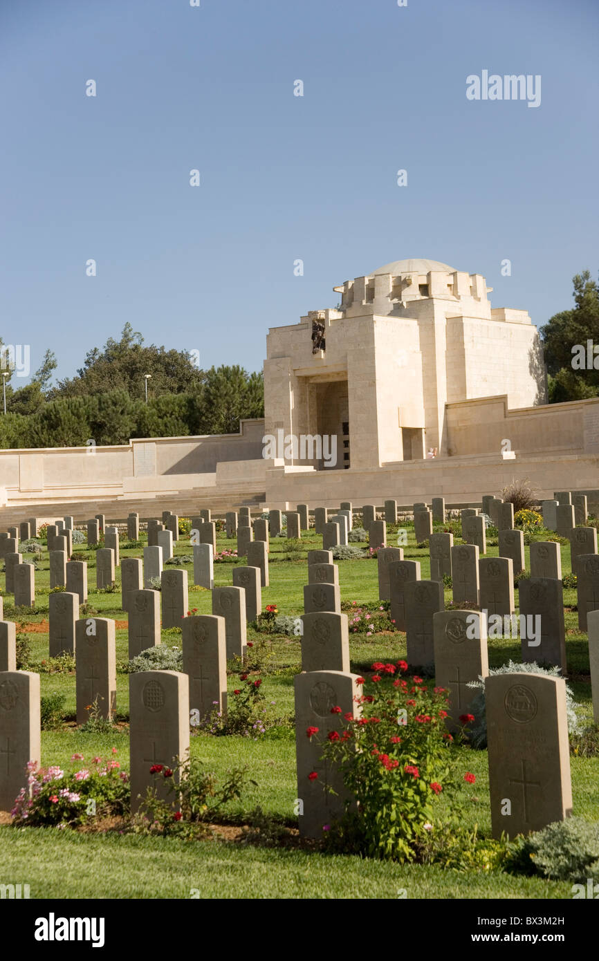 The Commonwealth War Graves Cemetery in Jerusalem, Israel Stock Photo ...