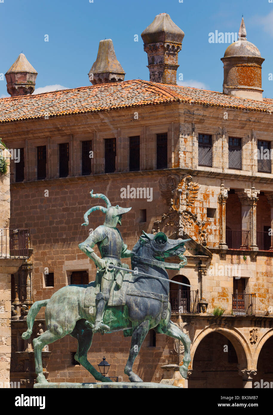 Statue Of Conquistador Francisco Pizarro (By American Sculptor Charles ...