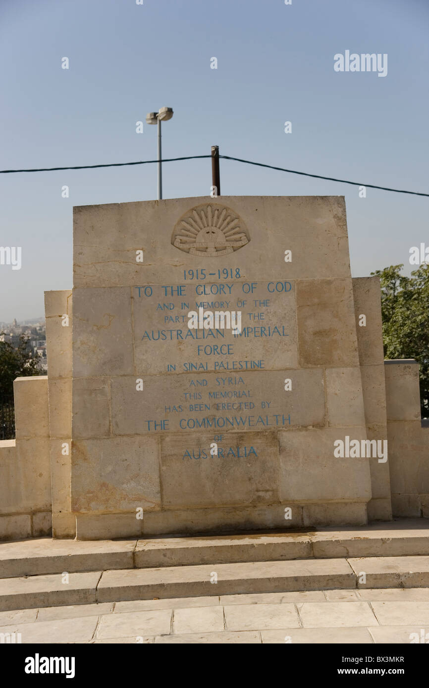 Australian Memorial at The Commonwealth War Graves Cemetery in ...