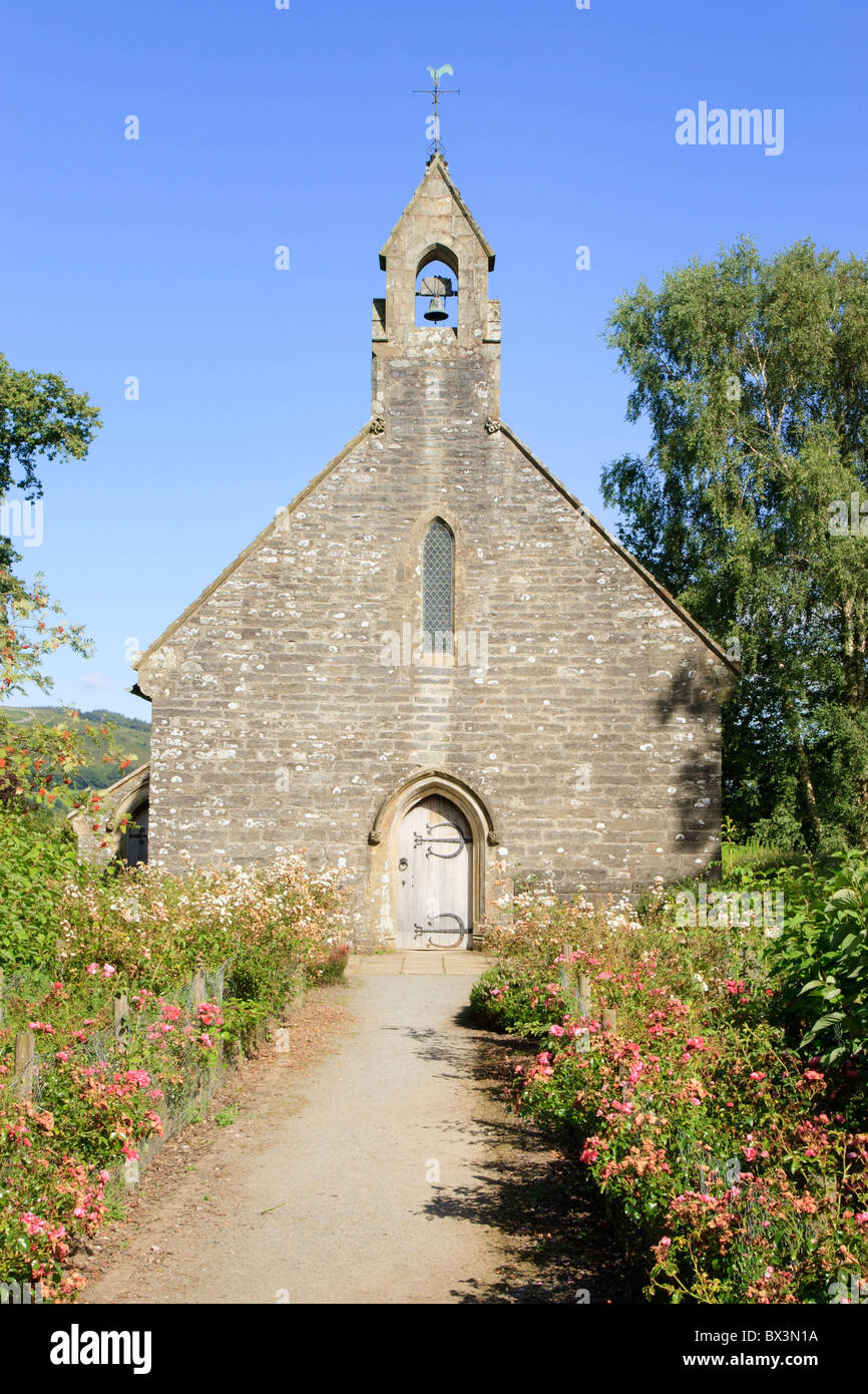 Rug Chapel near Corwen Stock Photo - Alamy
