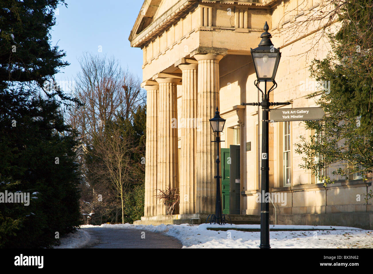 The Yorkshire Museum in Winter York Yorkshire England Stock Photo - Alamy