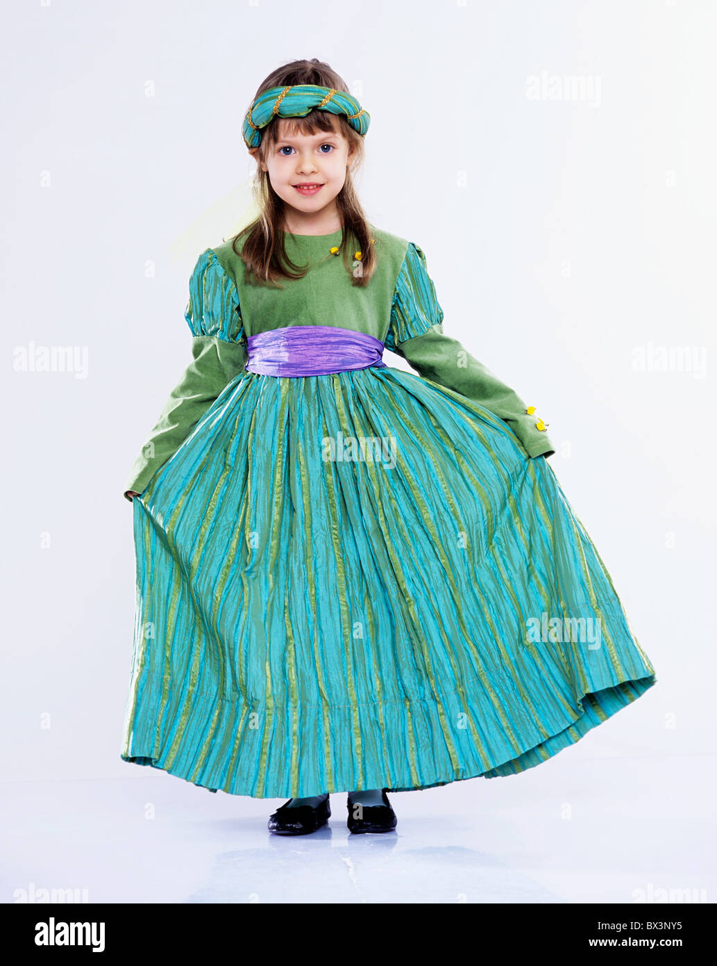 Girl in the princess disguise Stock Photo - Alamy
