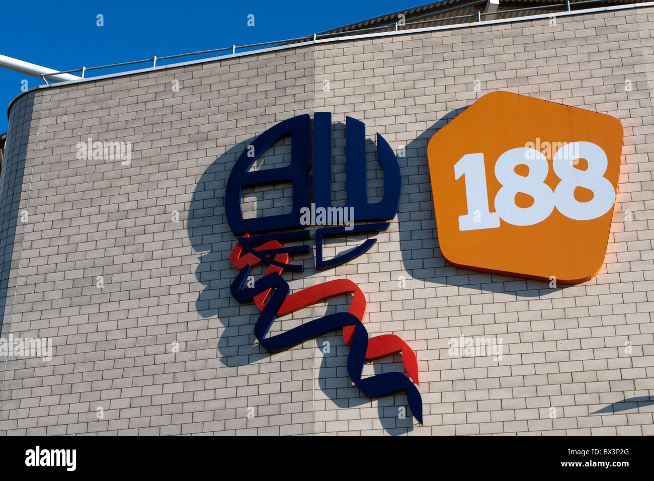 Bolton Wanderers, English Premier League football club, Reebok Stadium ...