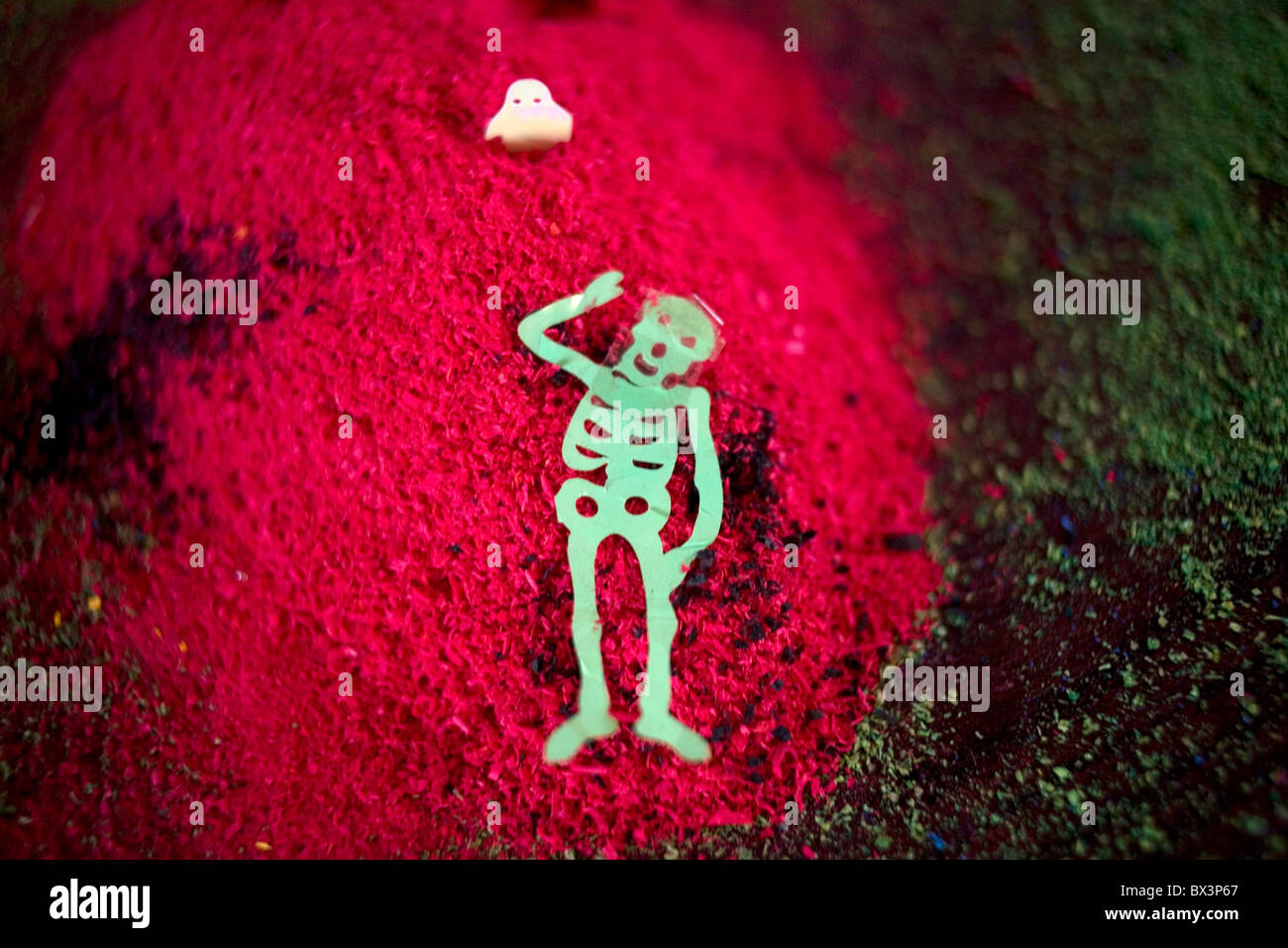 Mexico day of the dead paper hi-res stock photography and images - Alamy