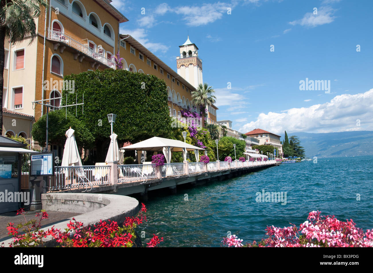 Gardone Riviera on Lake Garda, Italy Stock Photo - Alamy