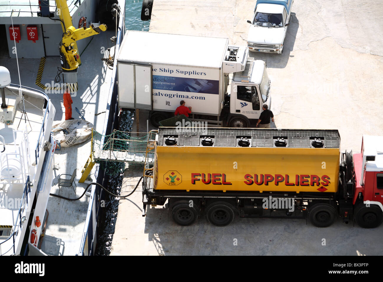 Seafarer bunkering hi-res stock photography and images - Alamy