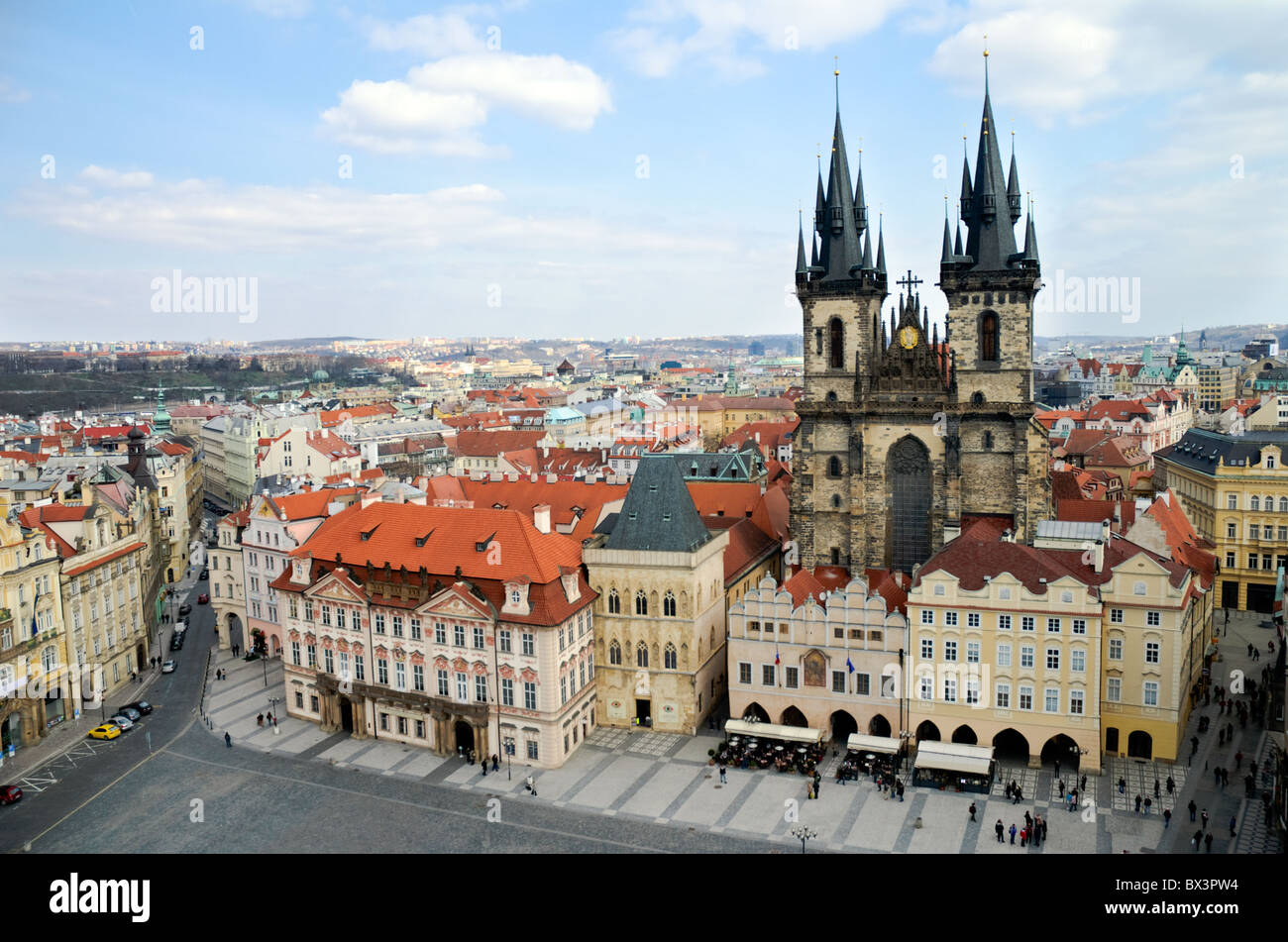Cathedral hotel in square hi-res stock photography and images - Alamy