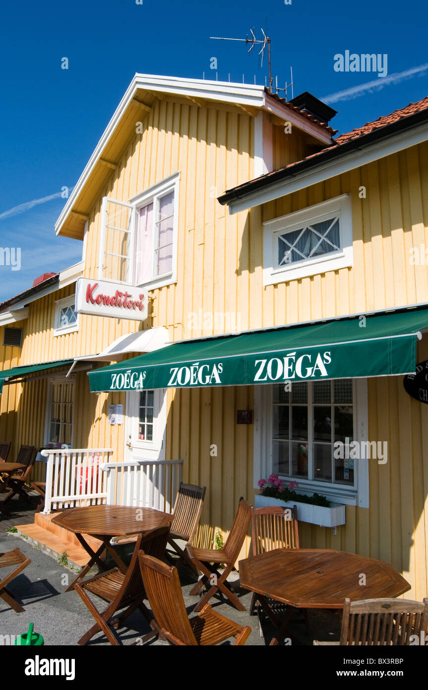 cafe sweden swedish timber wooden building restaurant restaurants ...