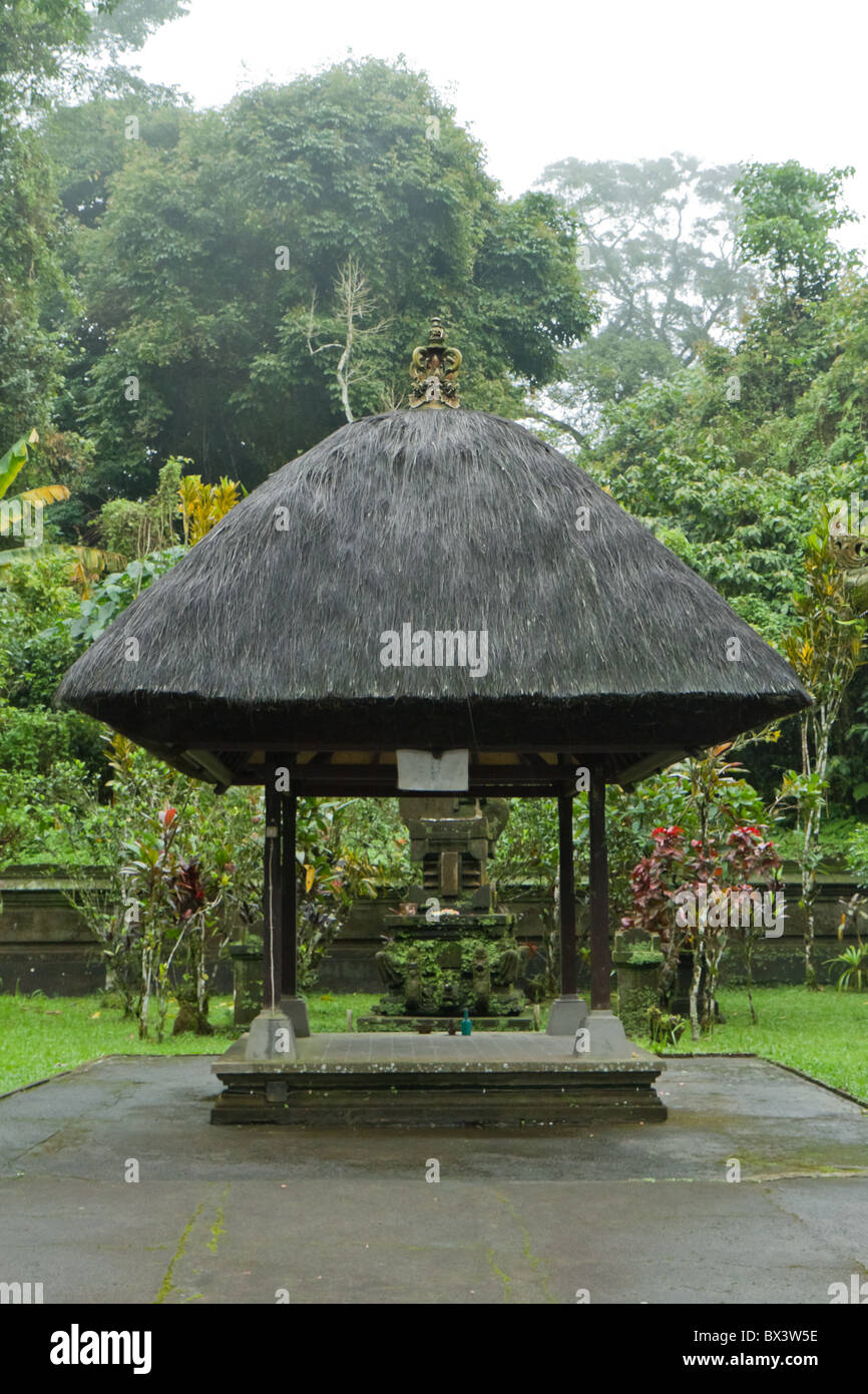 hindu temple of Pura Luhur Batukaru on the slopes of volcano Gunung ...