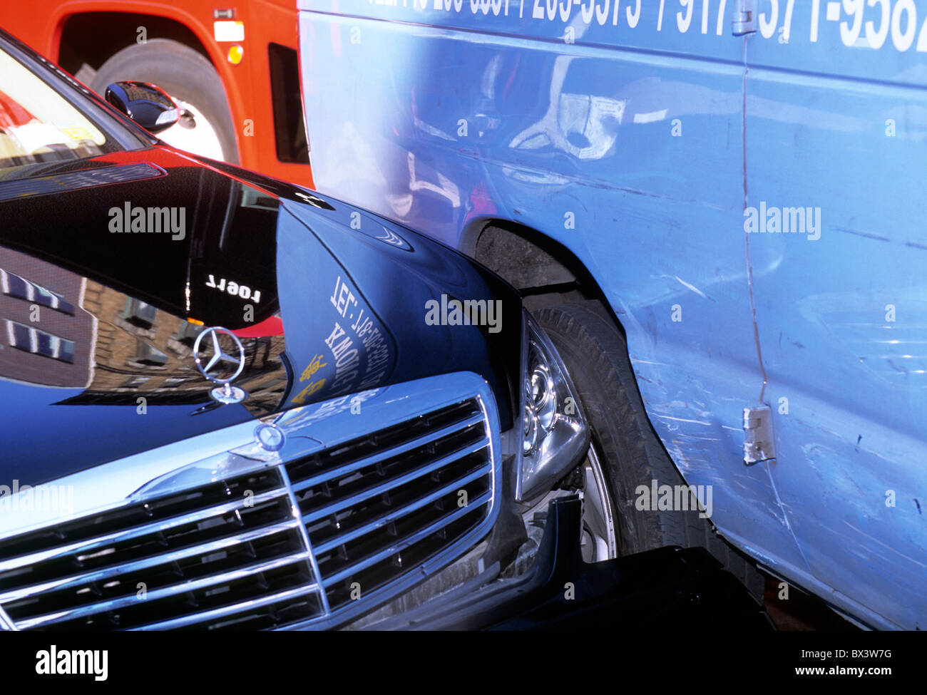 Fender Bender Car Crash High Resolution Stock Photography and Images ...