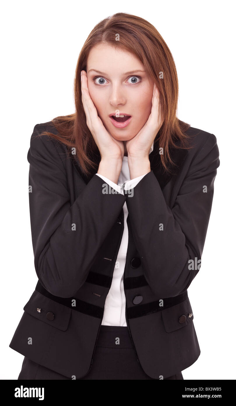 Frightened black hi-res stock photography and images - Alamy