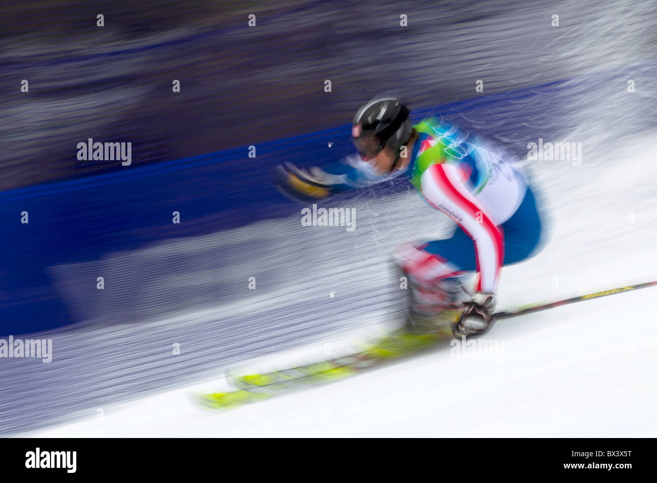 2010 Vancouver Winter Olympics; Mens Slalom Stock Photo - Alamy