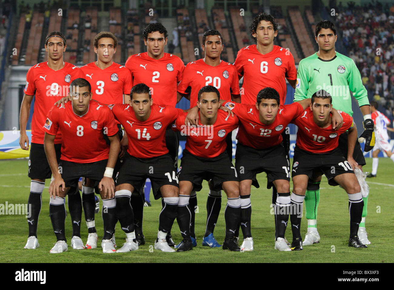 Egyptian national soccer team hi-res stock photography and images - Alamy