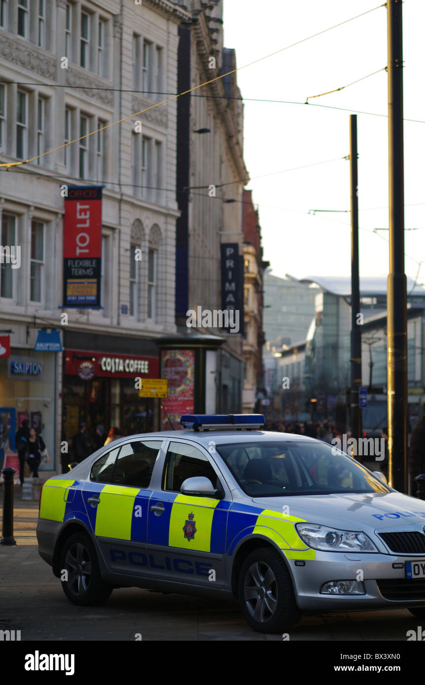 Manchester police car hi-res stock photography and images - Alamy