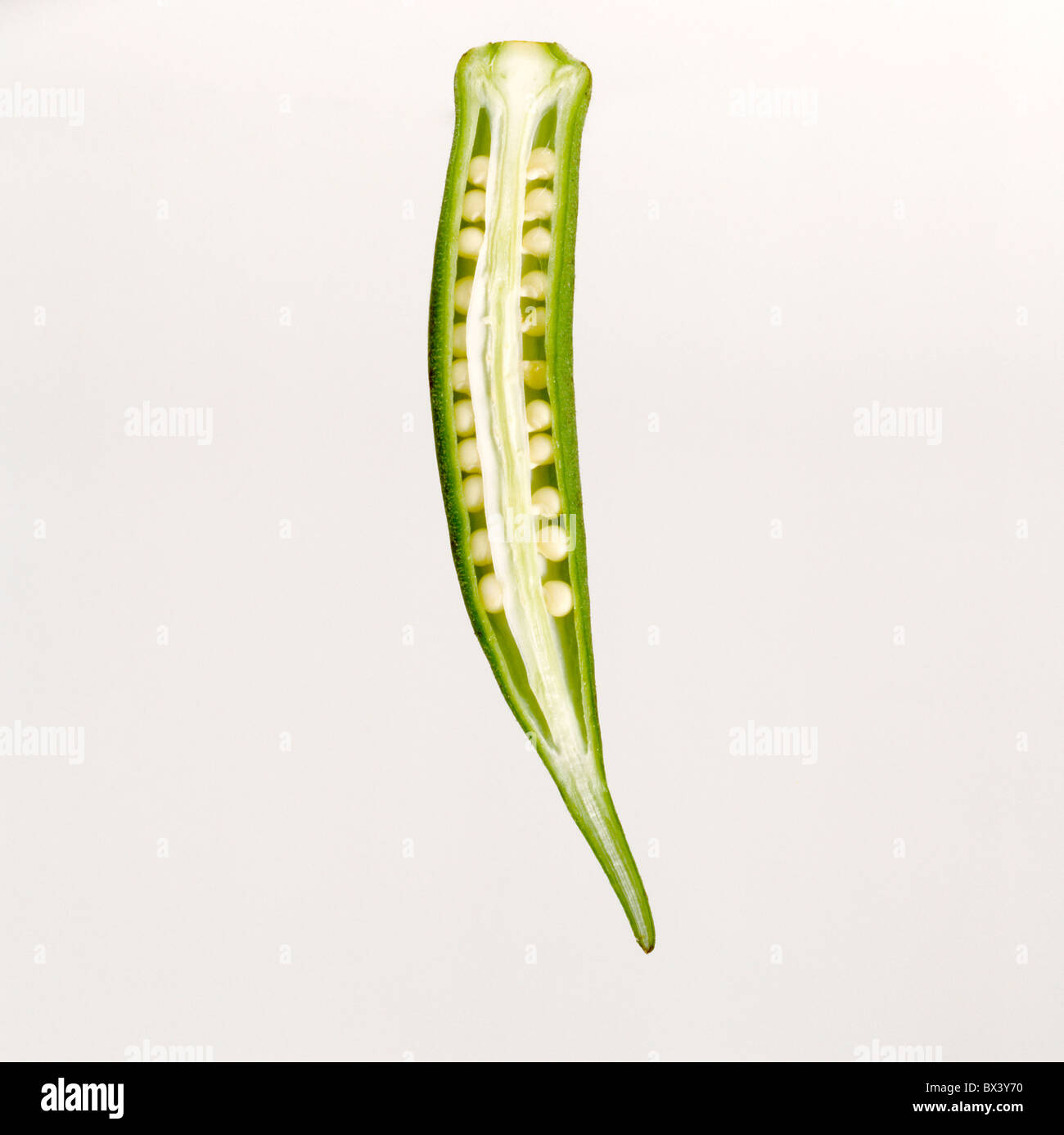 Chilli pepper cut in half hi-res stock photography and images - Alamy