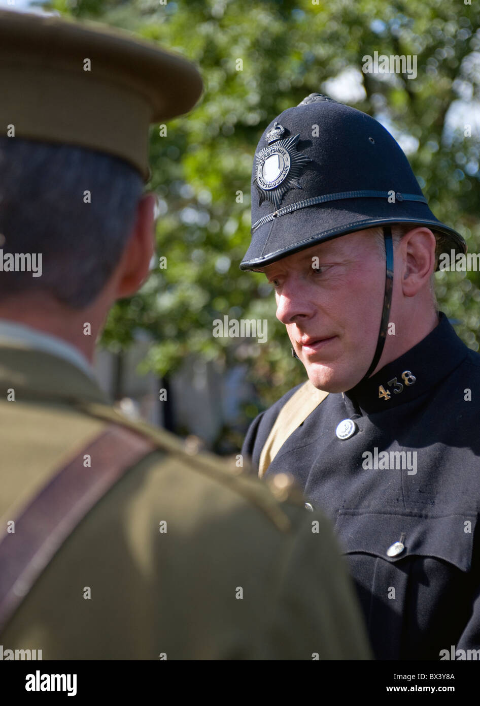 1940s police constable uniform hi-res stock photography and images - Alamy