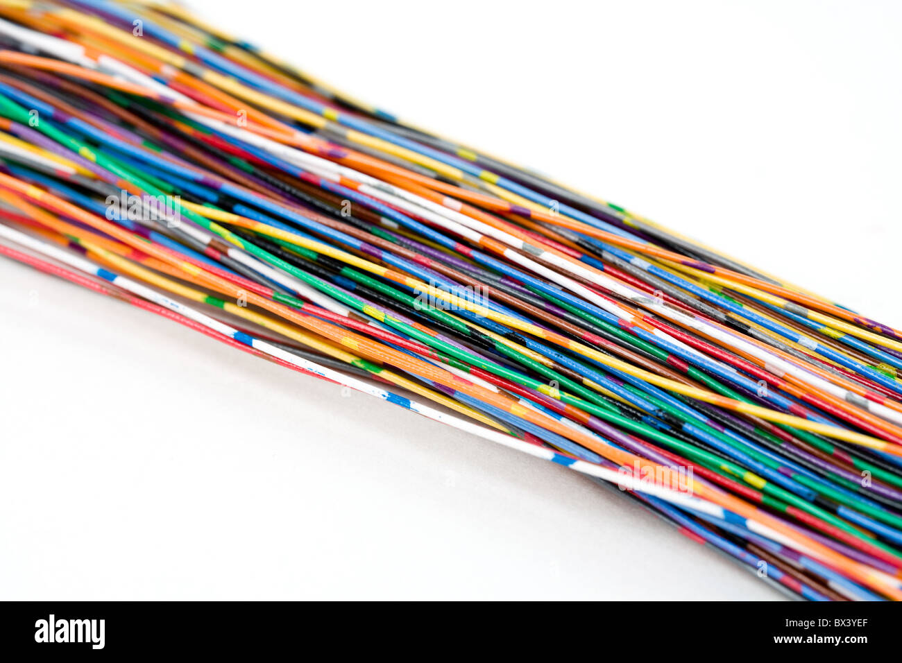 Colorful data cable hi-res stock photography and images - Alamy