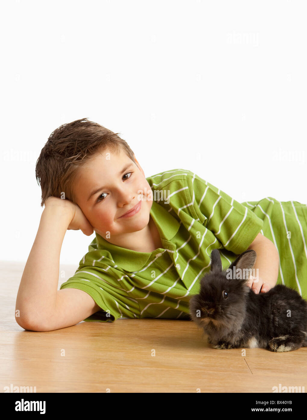 Easter rabbit boy hi-res stock photography and images - Alamy