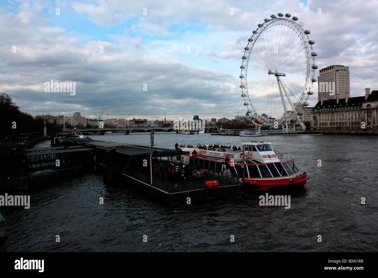 A view of London Eye Stock Photo - Alamy
